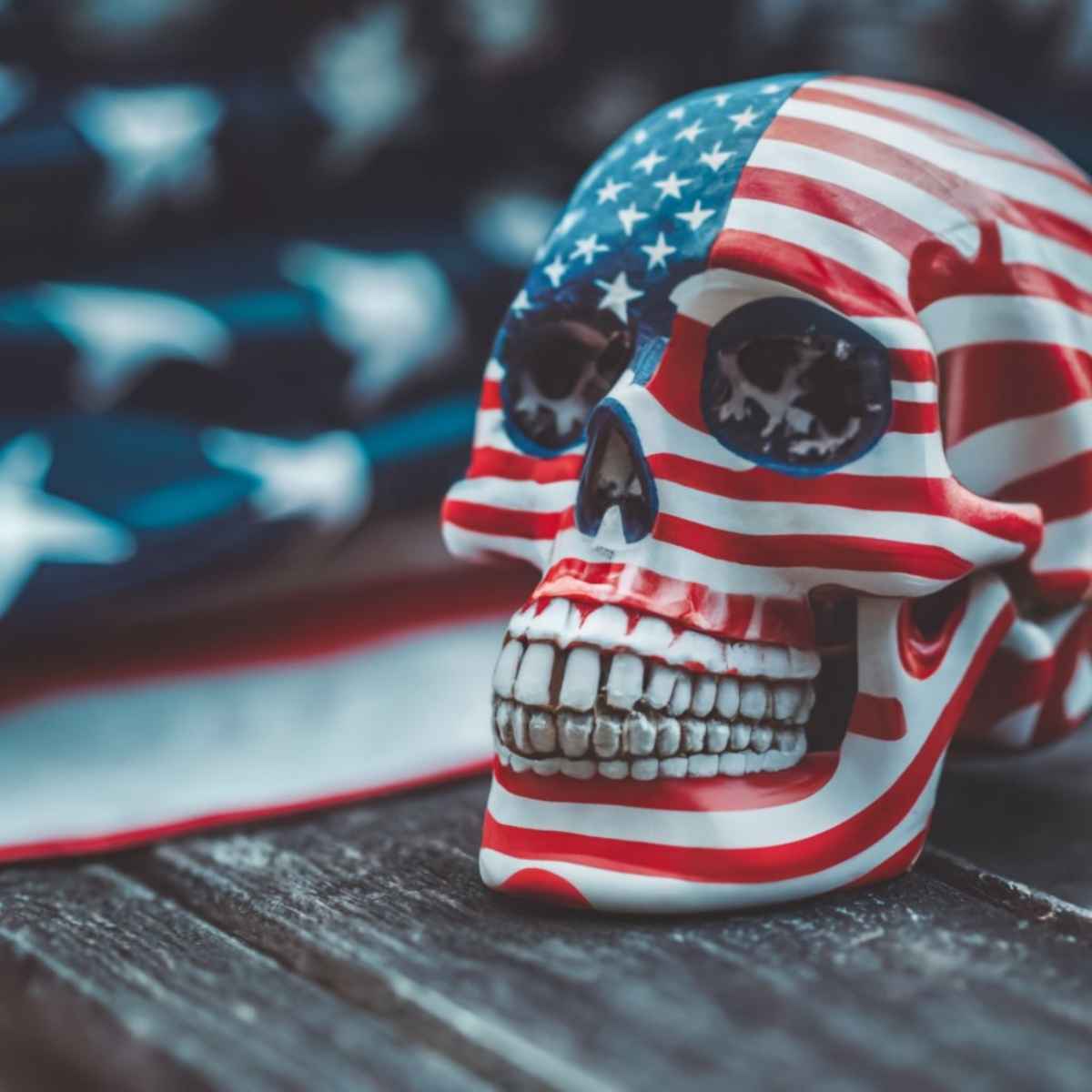 American Flag Skull – American Skulls