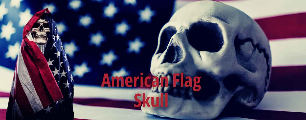 The American Flag with Skull: A Bold Union of Patriotism and Rebellion ...