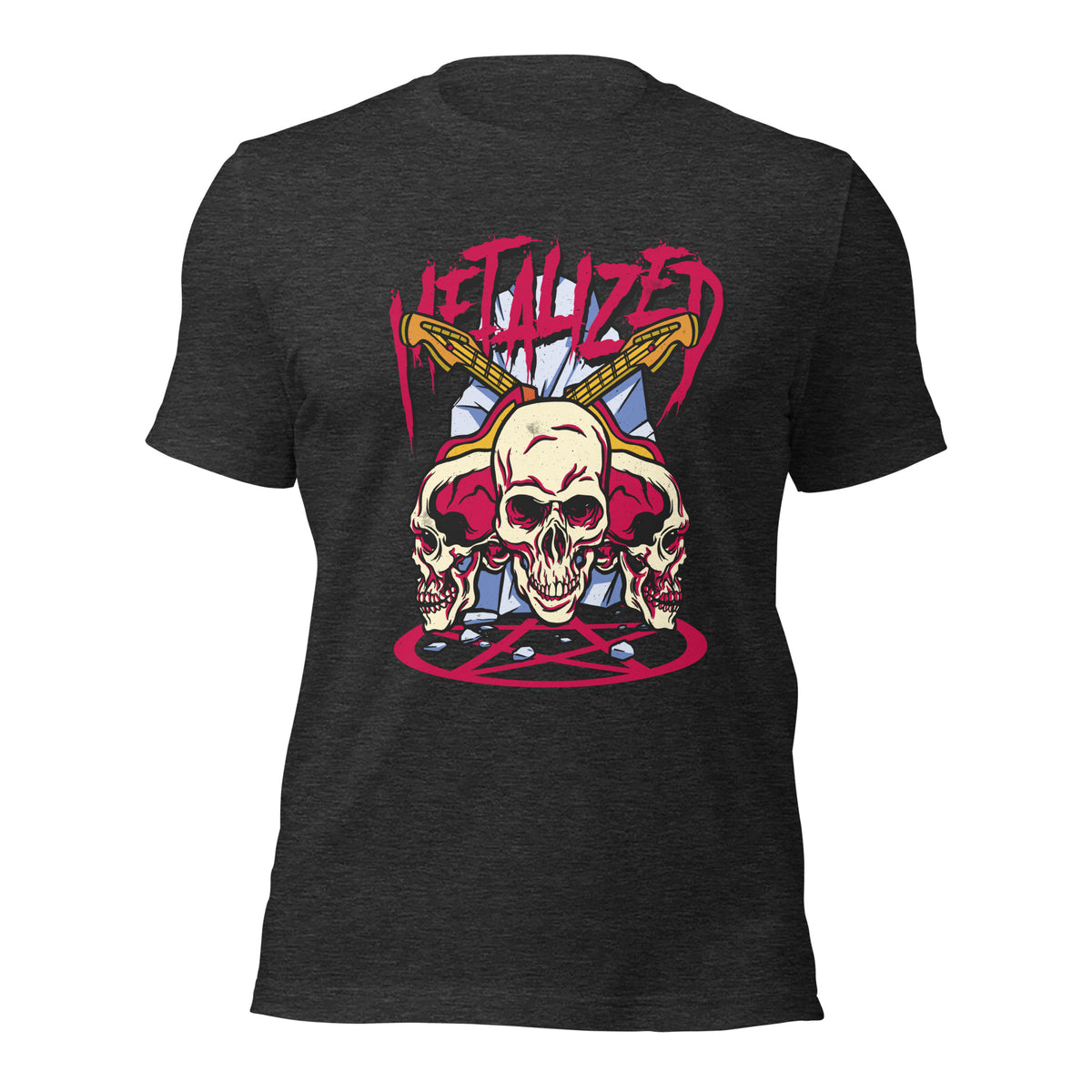 Metalized Skull T-Shirt – American Skulls